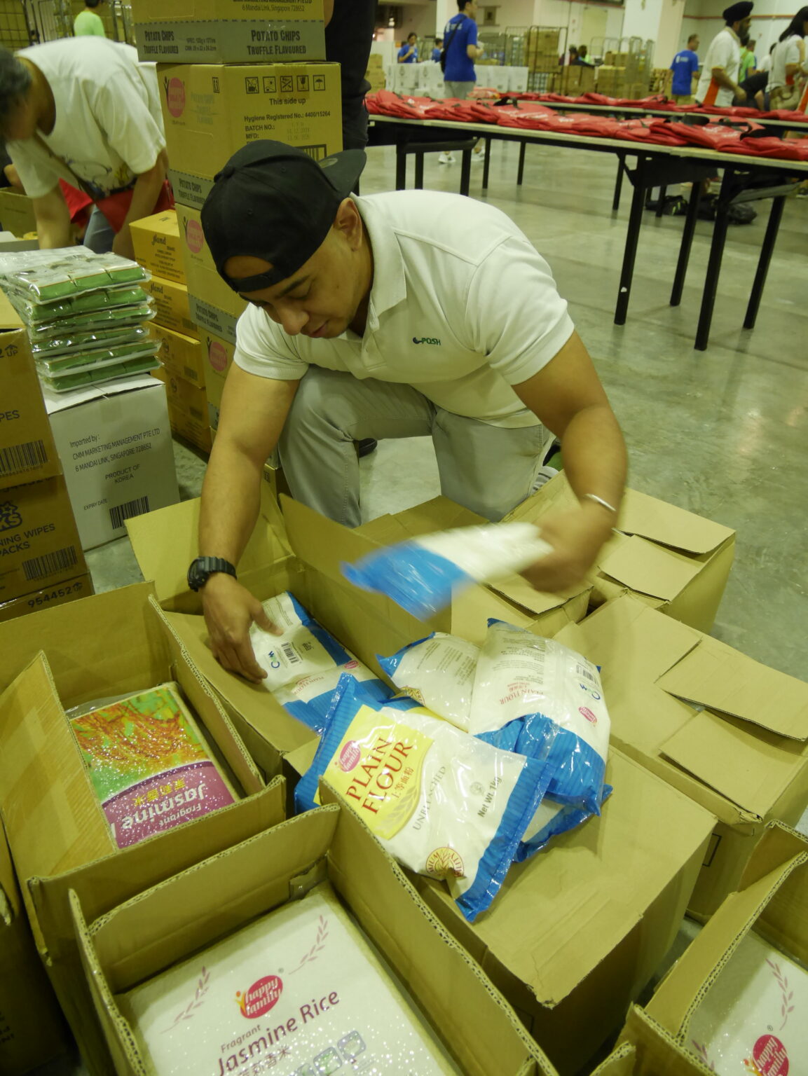 Food bundles packing and meal preparations - Kuok Group Singapore