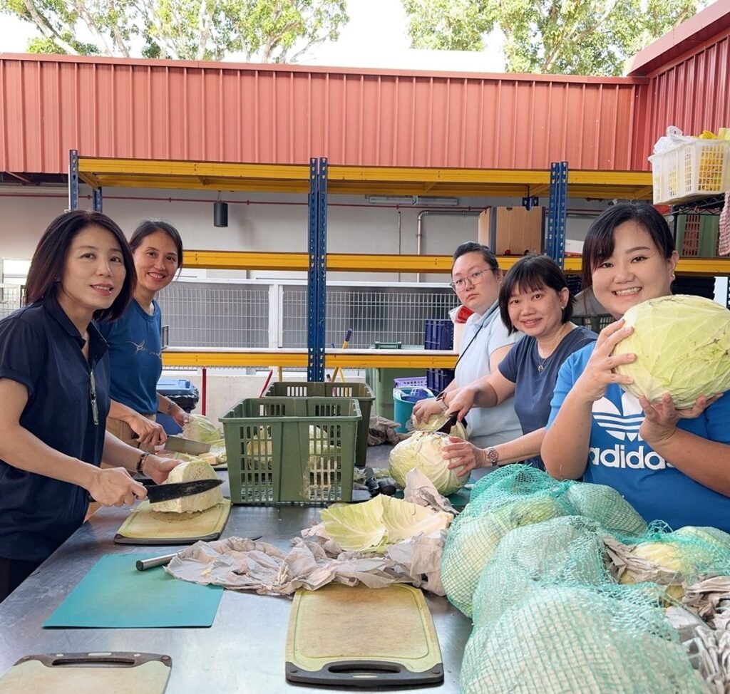 Food bundles packing and meal preparations - Kuok Group Singapore